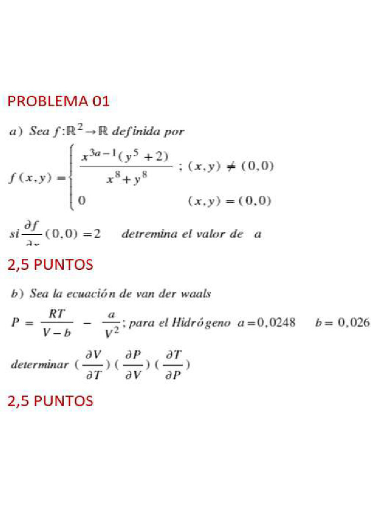 2da PC de Matematica Superior 2021-2 | PDF