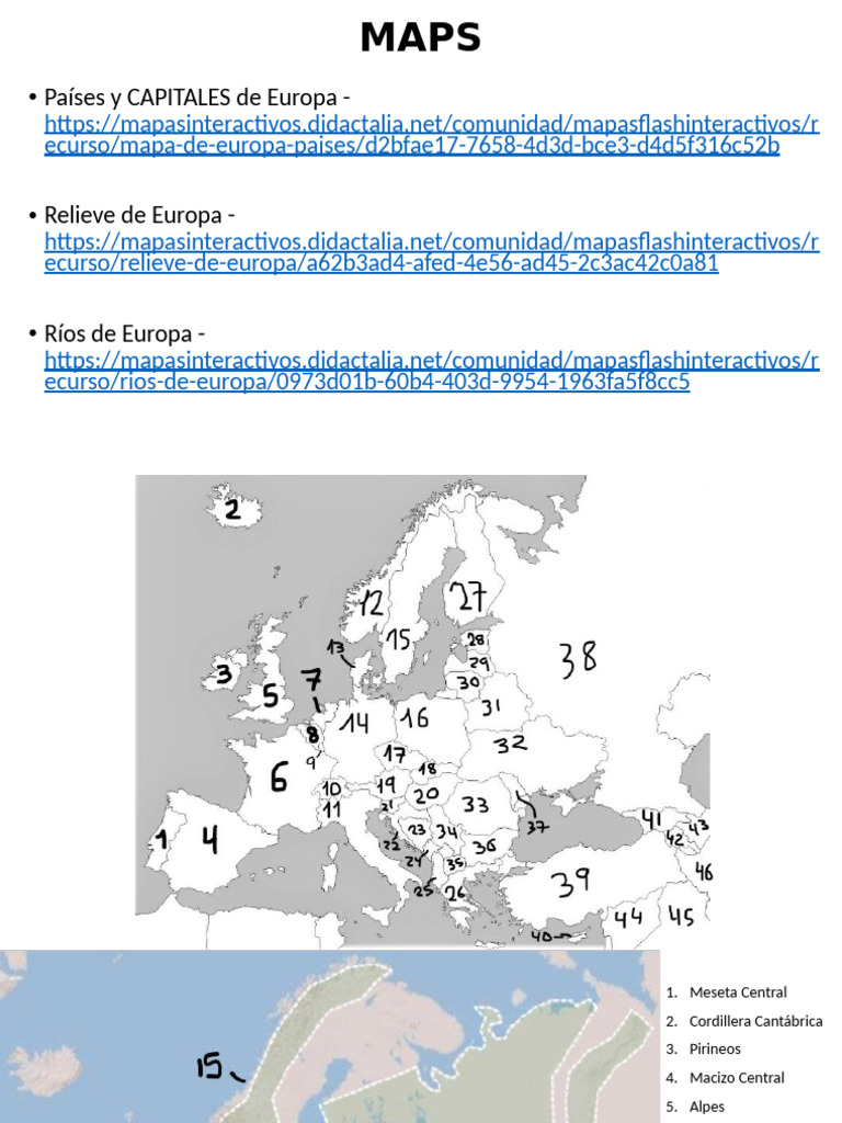 European Geography & WWI Overview | PDF | Allies Of World War I ...