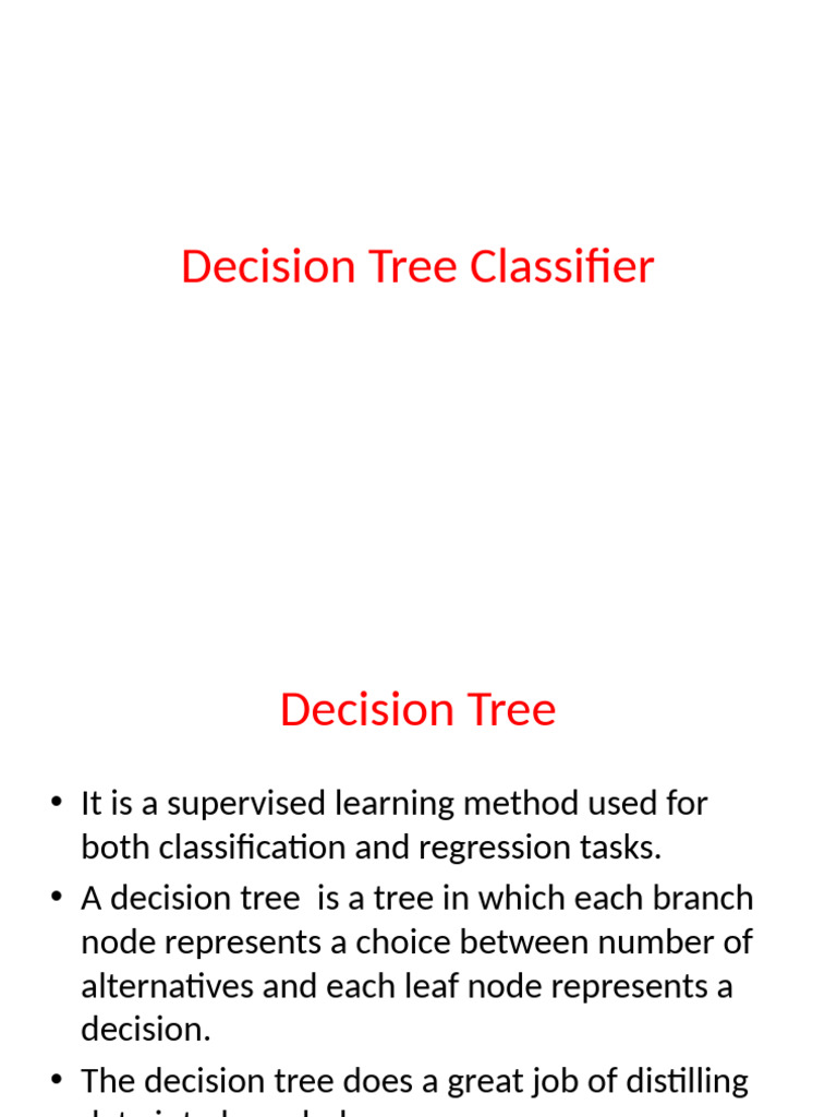Decision Tree | PDF