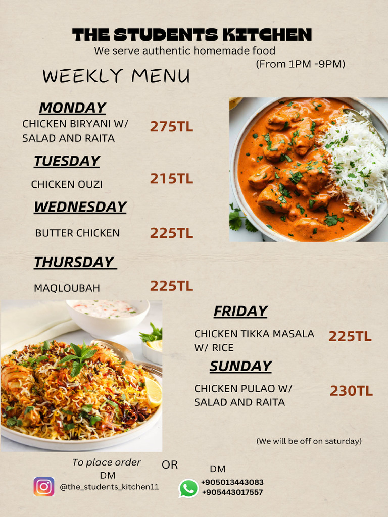 The Students Kitchen | PDF