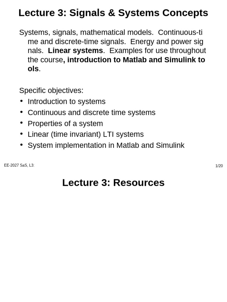 Lecture 3 | PDF | Applied Mathematics | Mathematical Physics