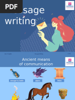 Message Writing G5 | PDF