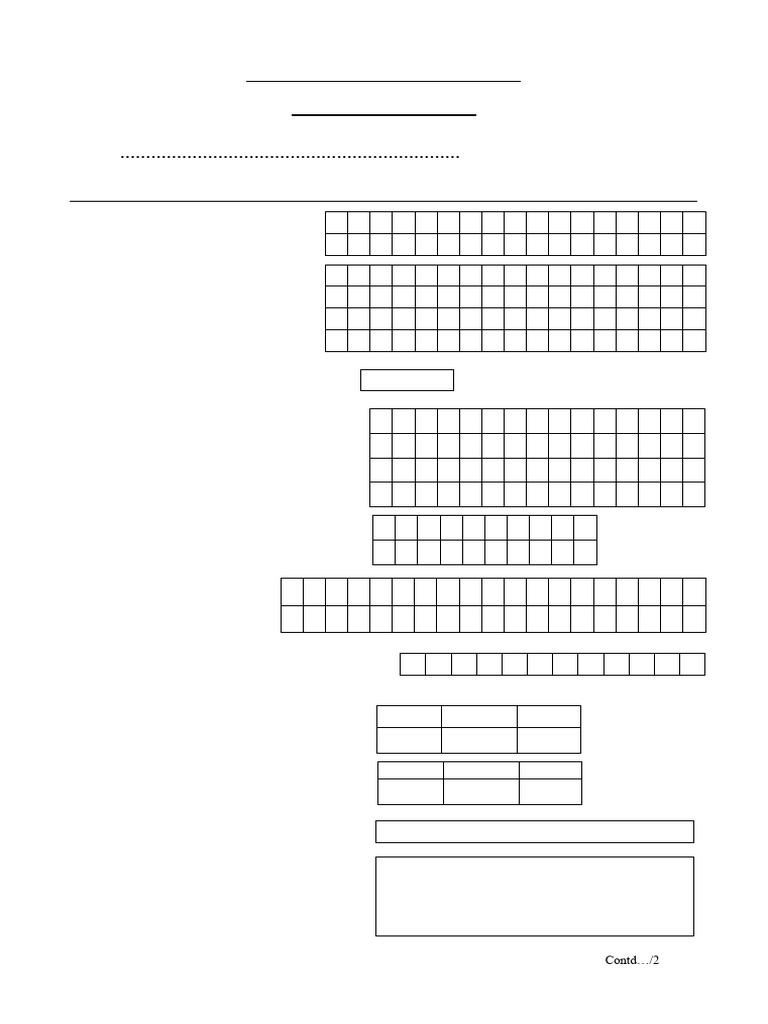 2531 - Application Form - Post of Computer Programmer | PDF | Diploma