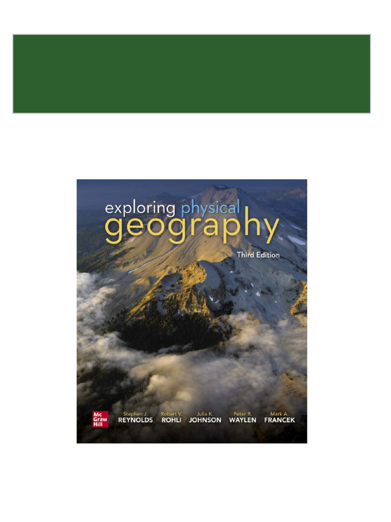 (FREE PDF Sample) Exploring Physical Geography 3rd Edition Stephen ...
