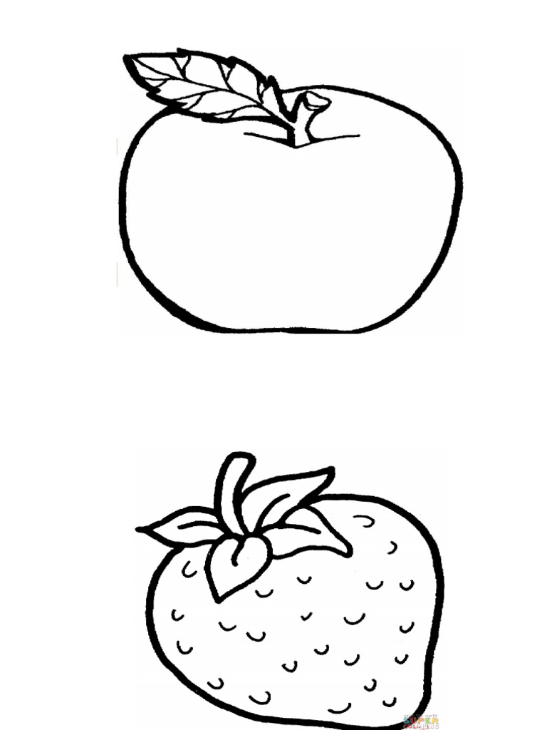 Colouring Fruits | PDF