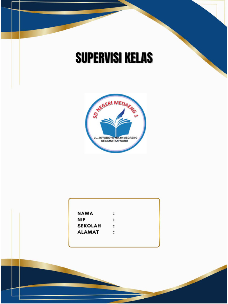 Buku Supervisi Kelas | PDF
