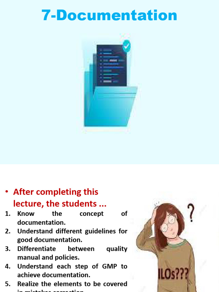 Lecture 6 - Documentation | PDF | Audit | Specification (Technical Standard)