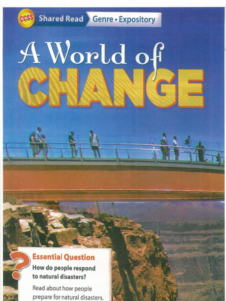 W4 Day 4 CW Reading A World To Change | PDF
