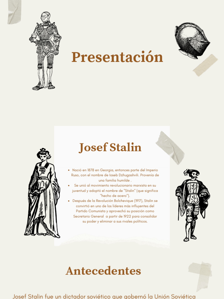 Presentación Historia Edad Media Scrapbook Dibujo Vintage Beige | PDF ...