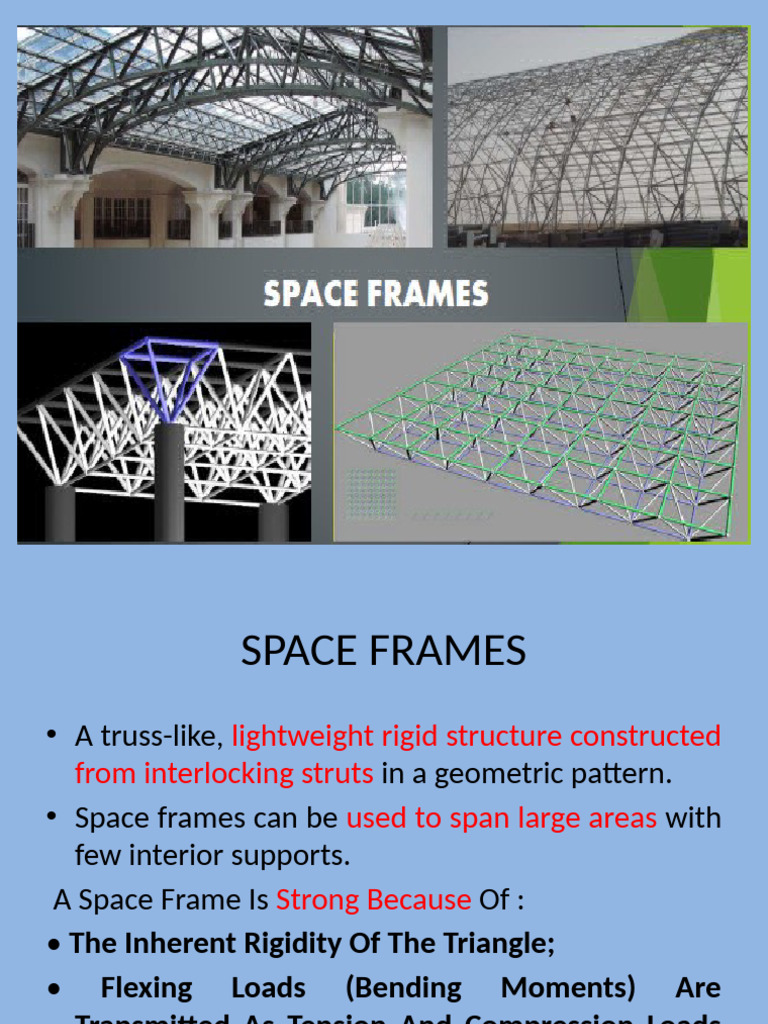 Space Frames | PDF | Mechanical Engineering