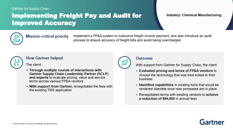 Cvs Stories Implementing Freight Pay For Improved For Improved Accuracy ...