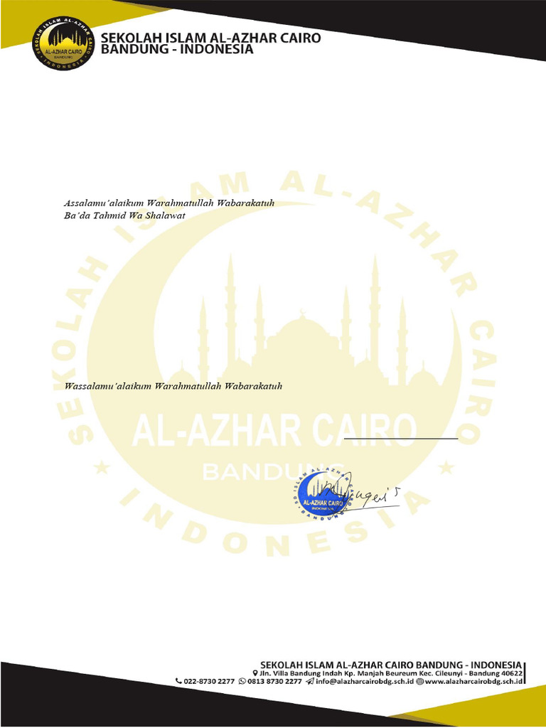 Surat Pemberitahuan PAS SMP 2022.......... | PDF