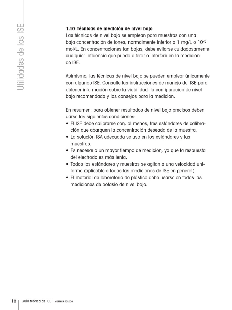 3 - 5 ELECTRODOS - Guide - ISE - Theory - ES - 30414898-18-26 | PDF ...
