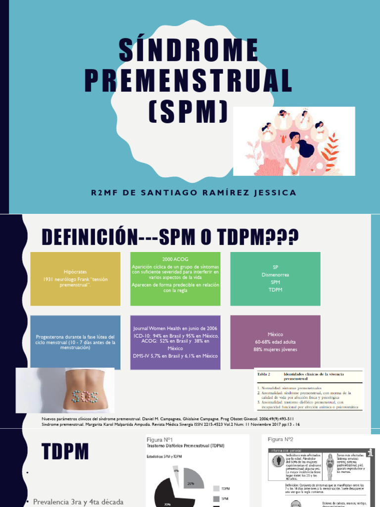 Síndrome Premenstrual | PDF | Síndrome premenstrual | Especialidades Medicas
