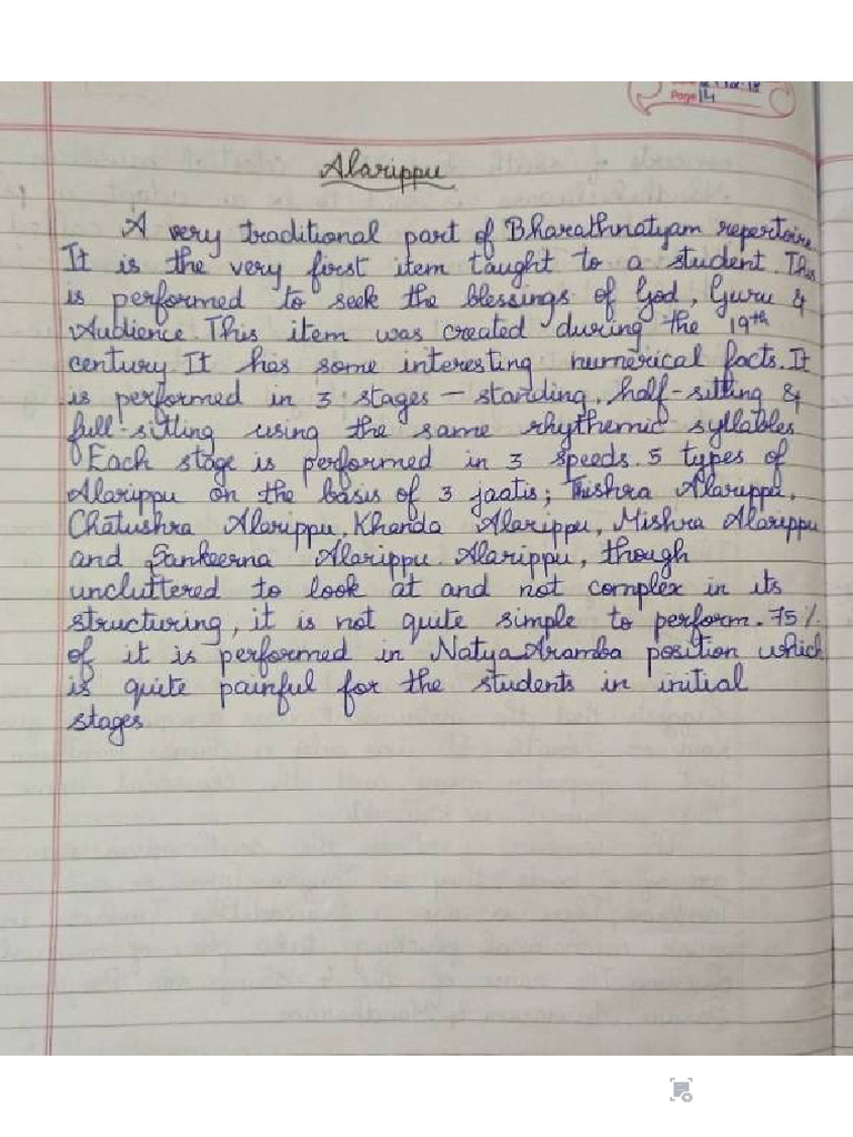 Alarippu | PDF
