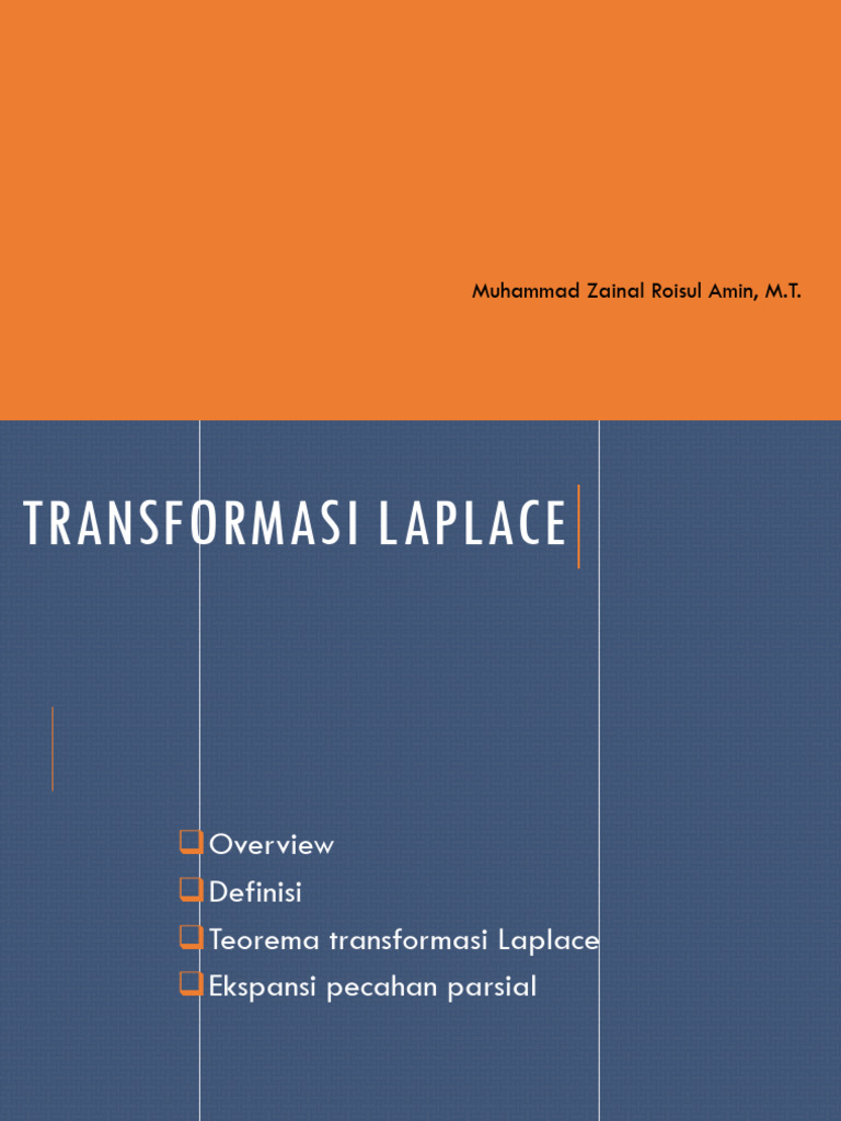Transformasi Laplace | PDF