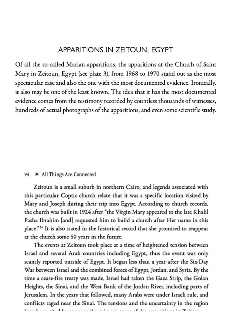 Zeitoun Egypt | PDF