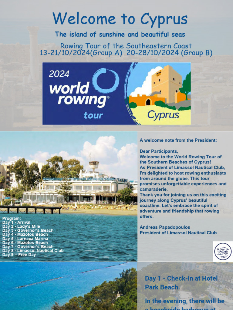 2024WRTCyprusInvitation-20240611154746 | PDF | Cyprus | Beach