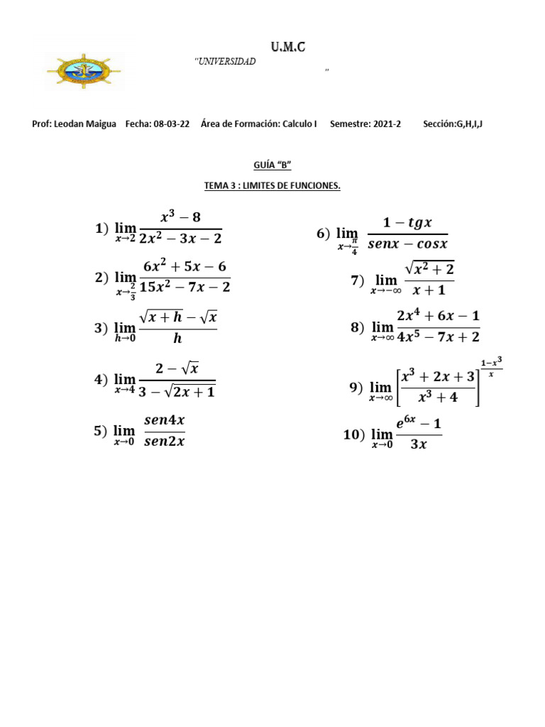 GUIA B Resuelta | PDF