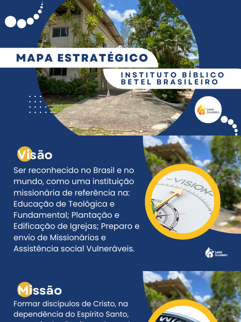 Mapa Estratégico do Instituto Betel | PDF