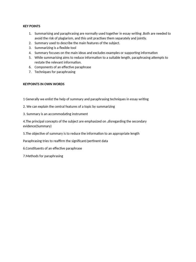 SUMMARY Functional English ASSIGNMENT | PDF