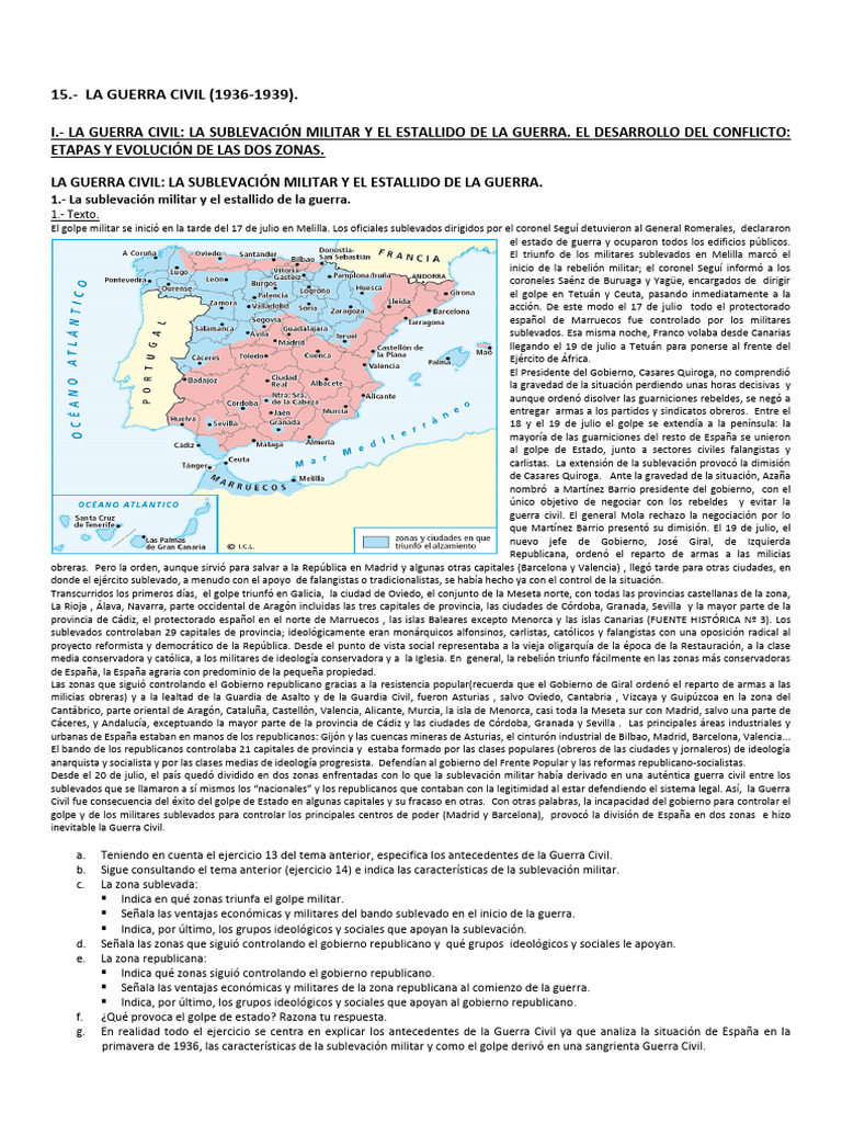 Guerra Civil | PDF | guerra civil Española | Francisco franco
