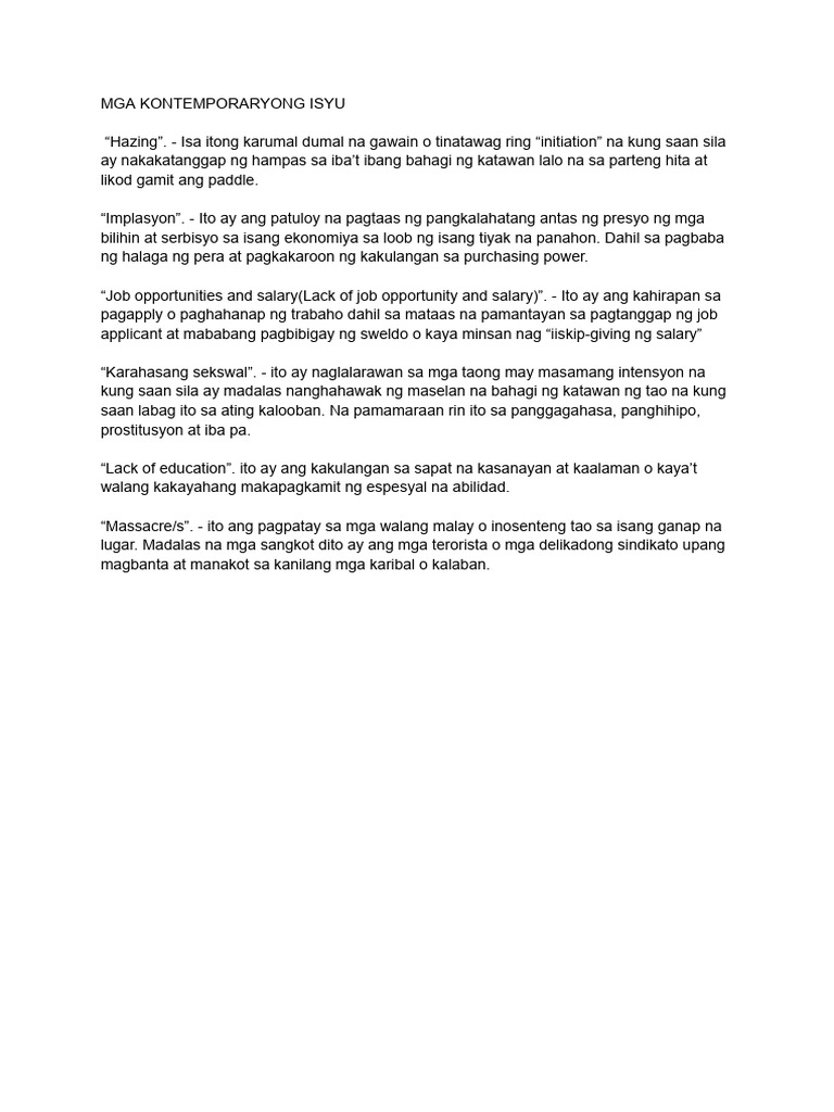 Ap 10 Q1 Week1 | PDF