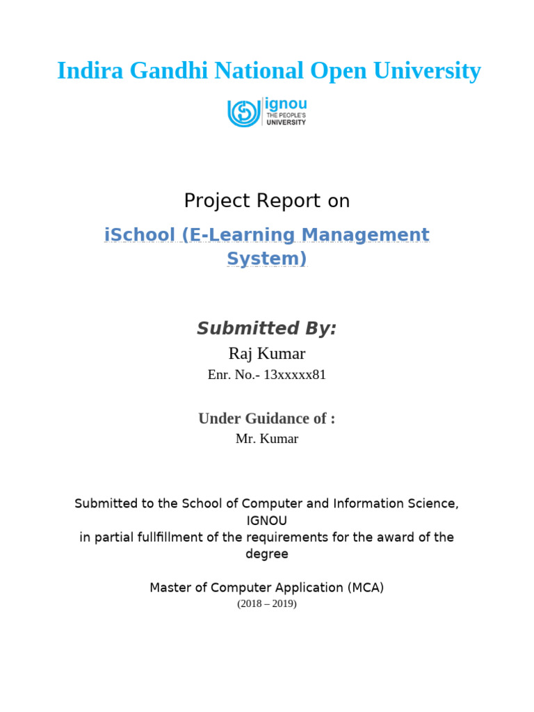 ISchool Report | PDF | Educational Technology | Php