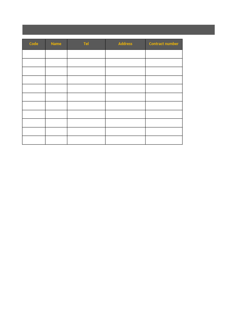 Dark Grey Accounts Receivable and Accounts Payable Form | PDF