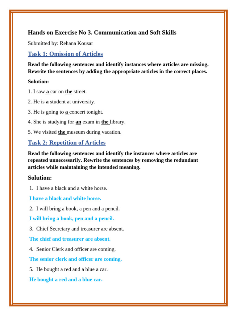 Hands On Exercise No 3 CS | PDF