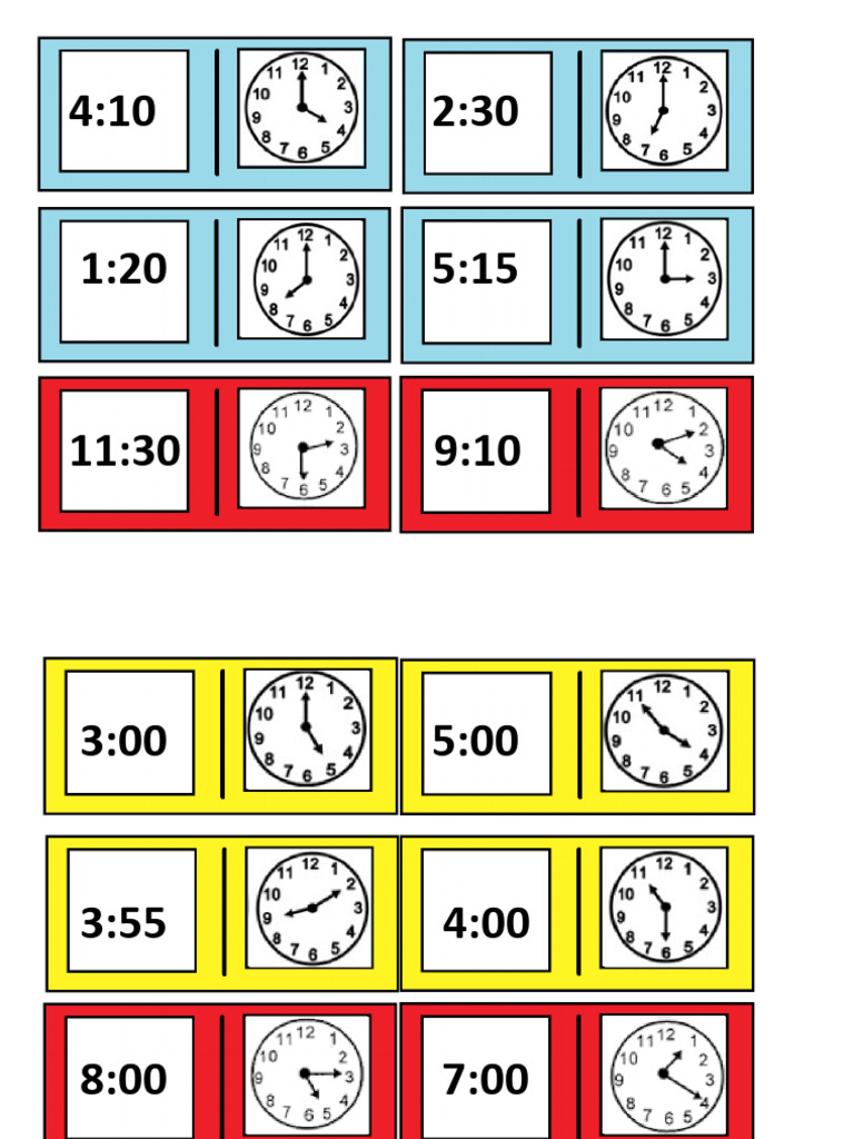 Dominó Relógio | PDF