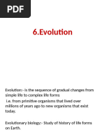 Class 12th Biology Evolution 1 | PDF | Homo | Natural Selection