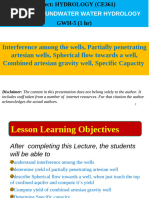 Yield From An Aquifer Using Dupuit's Theory (Thiem's Formula) | PDF ...