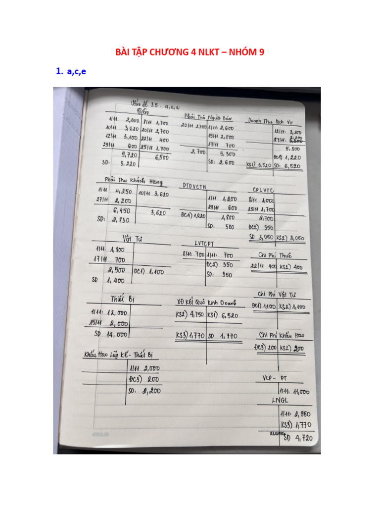 BÀI TẬP CHƯƠNG 4 NLKT | PDF