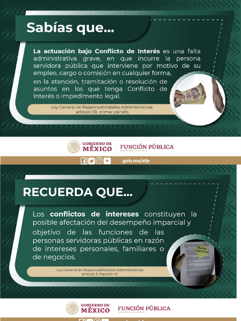 Conflicto de Intereses | PDF