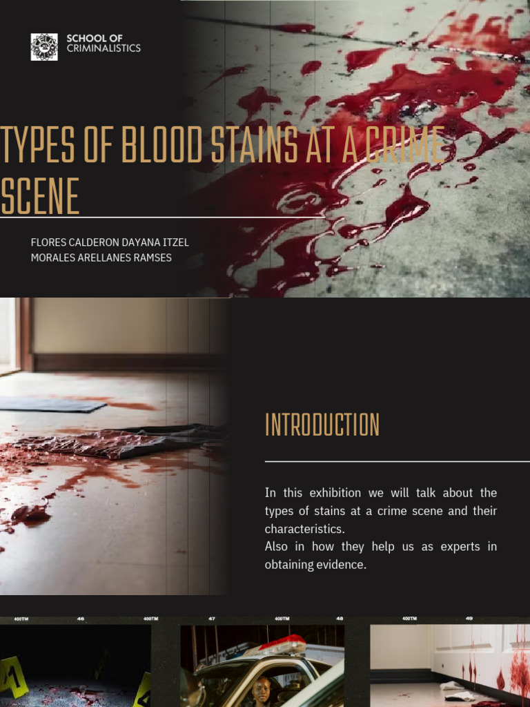 SF - Ramses M. - Itzel C. Types of Blood - Crimi | PDF