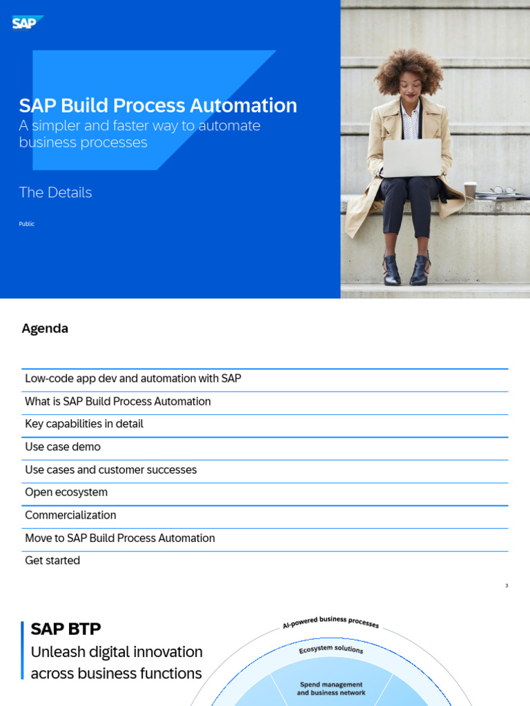 SAP Build Process Automation Overview | PDF | Automation | Business Process