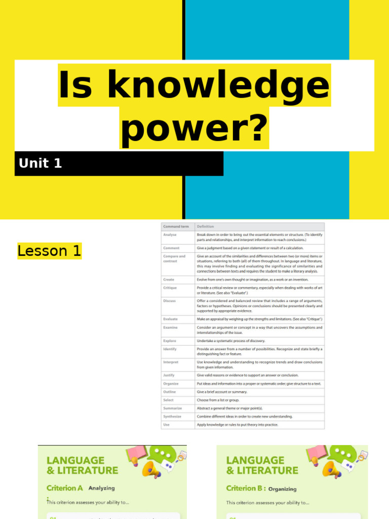 Is Knowledge Power | PDF | Narrative | Human Communication