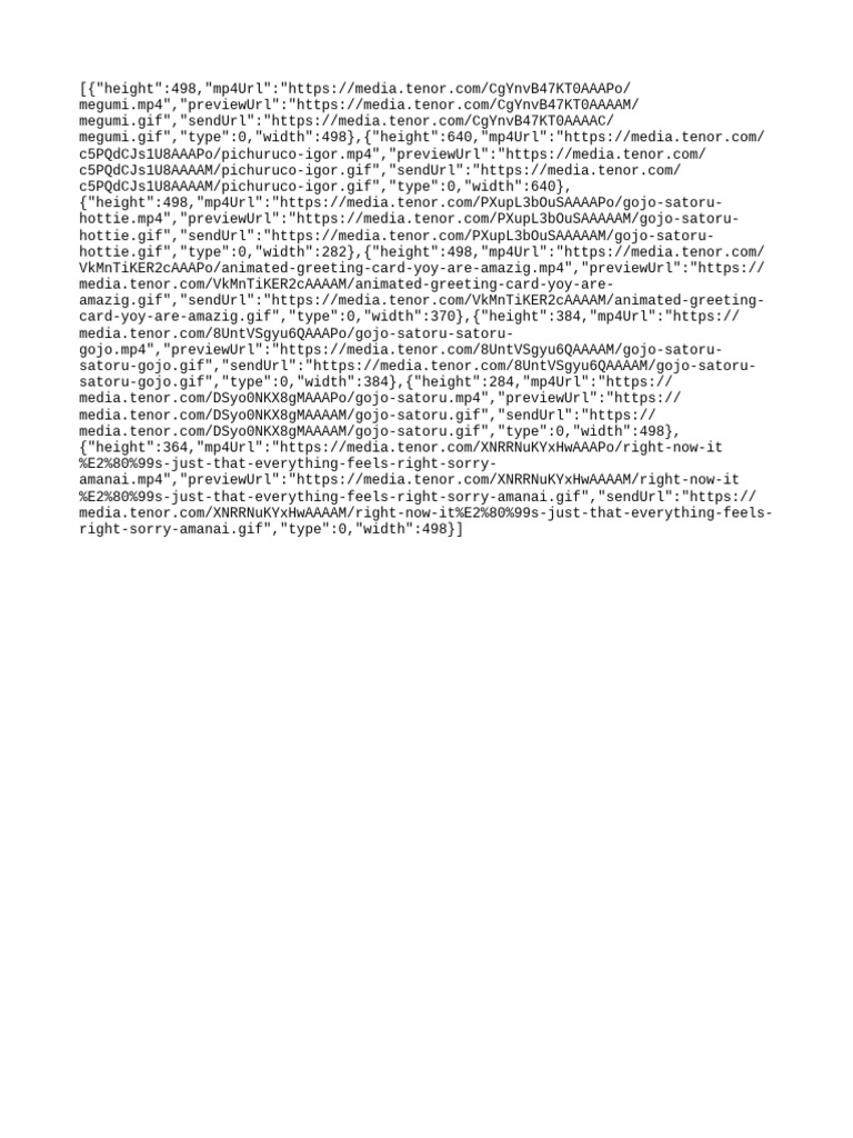 Animated GIFs and Videos Collection | PDF