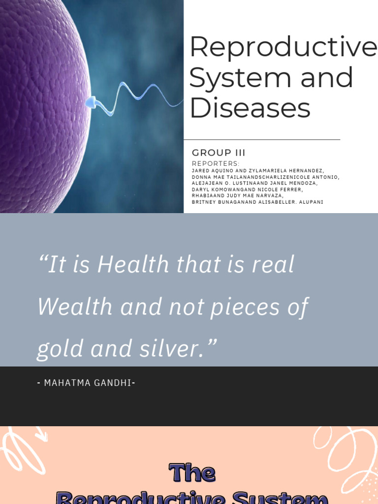 Reproductive Pid 1 | PDF | Reproductive System | Multiple Sclerosis