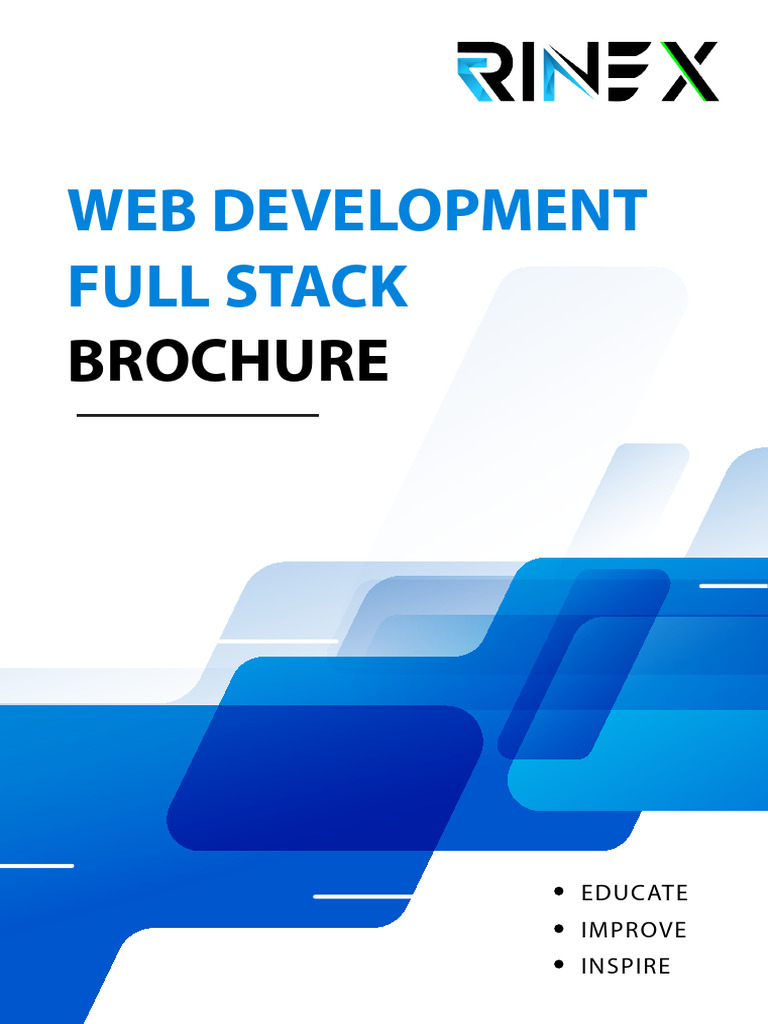 Web Development Brochure | PDF | Java Script | Html
