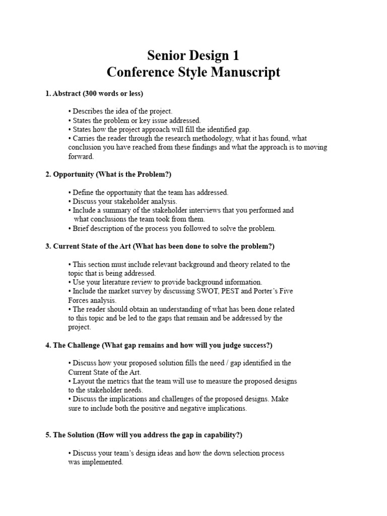 Final Design Report Template | PDF | Methodology | Science