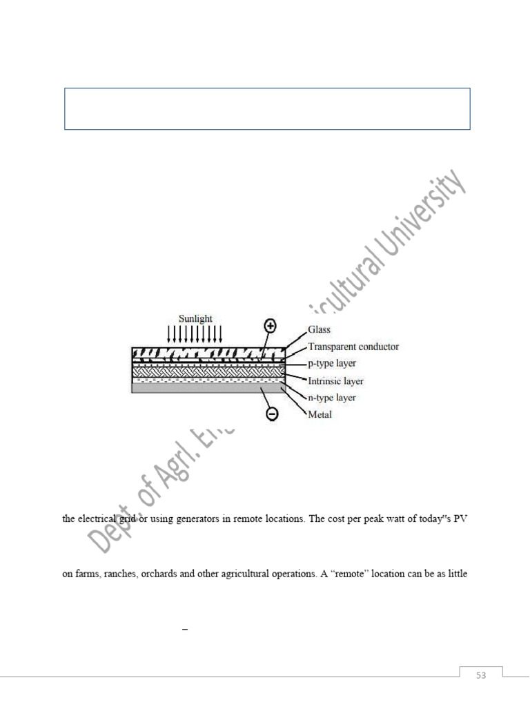 RES UNIT 1 | PDF | Photovoltaics | Solar Cell