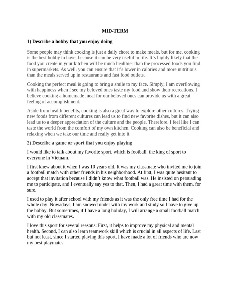 TOPIC SPEAKING | PDF