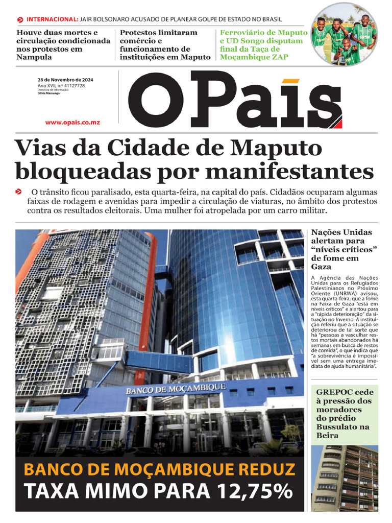 (20241128-MZ) O País | PDF