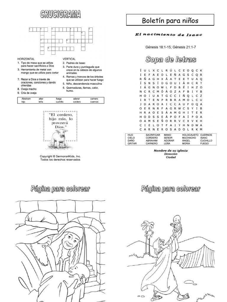 Isaac Is Born Esp-Bulletin | PDF