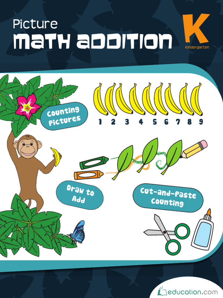 Picture Math Addition Workbook | PDF | All Rights Reserved