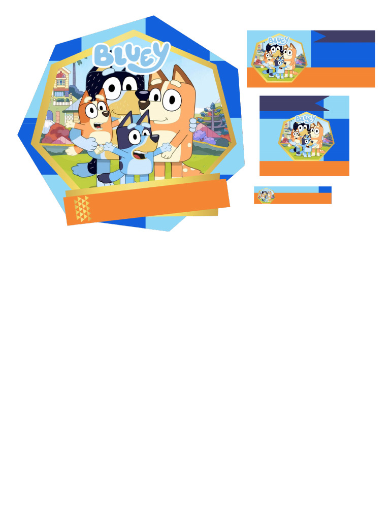 Kit Etiqueta Escolar Bluey | PDF