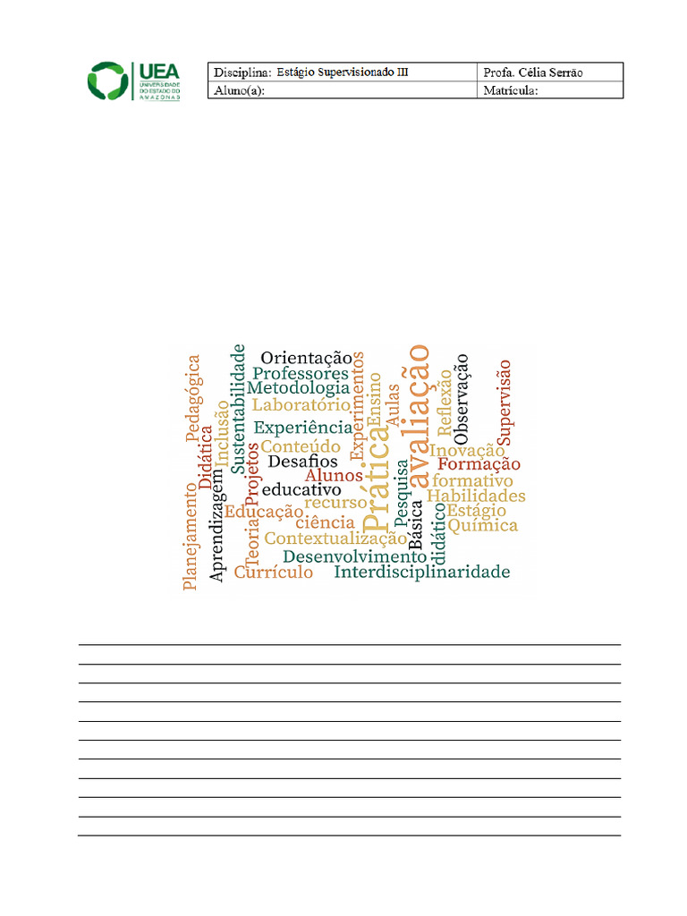 Atividade de Ensino Ap1 Estágio Supervisionado Iii | PDF