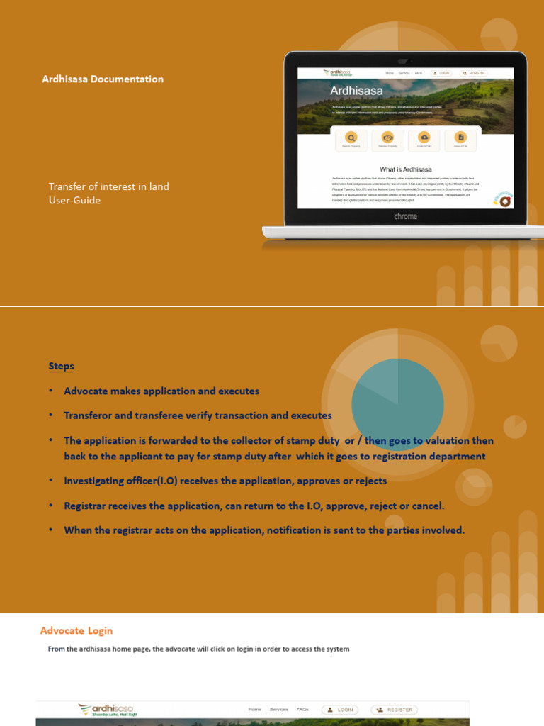 Land Transfer Guide for Advocates | PDF | Qr Code | Signature